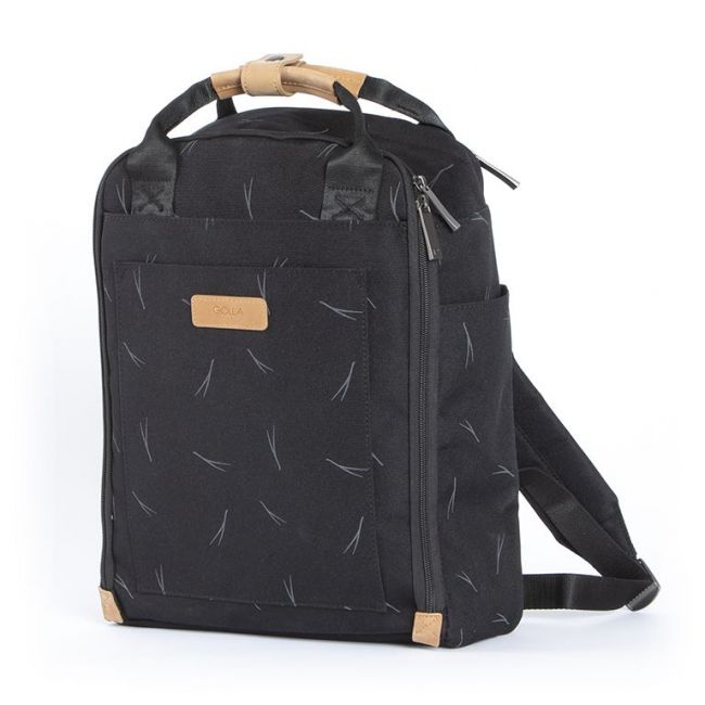 Golla Orion reppu 13" black printed - BeBag.fi